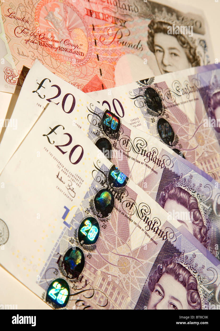 Bank notes uk hi-res stock photography and images - Alamy