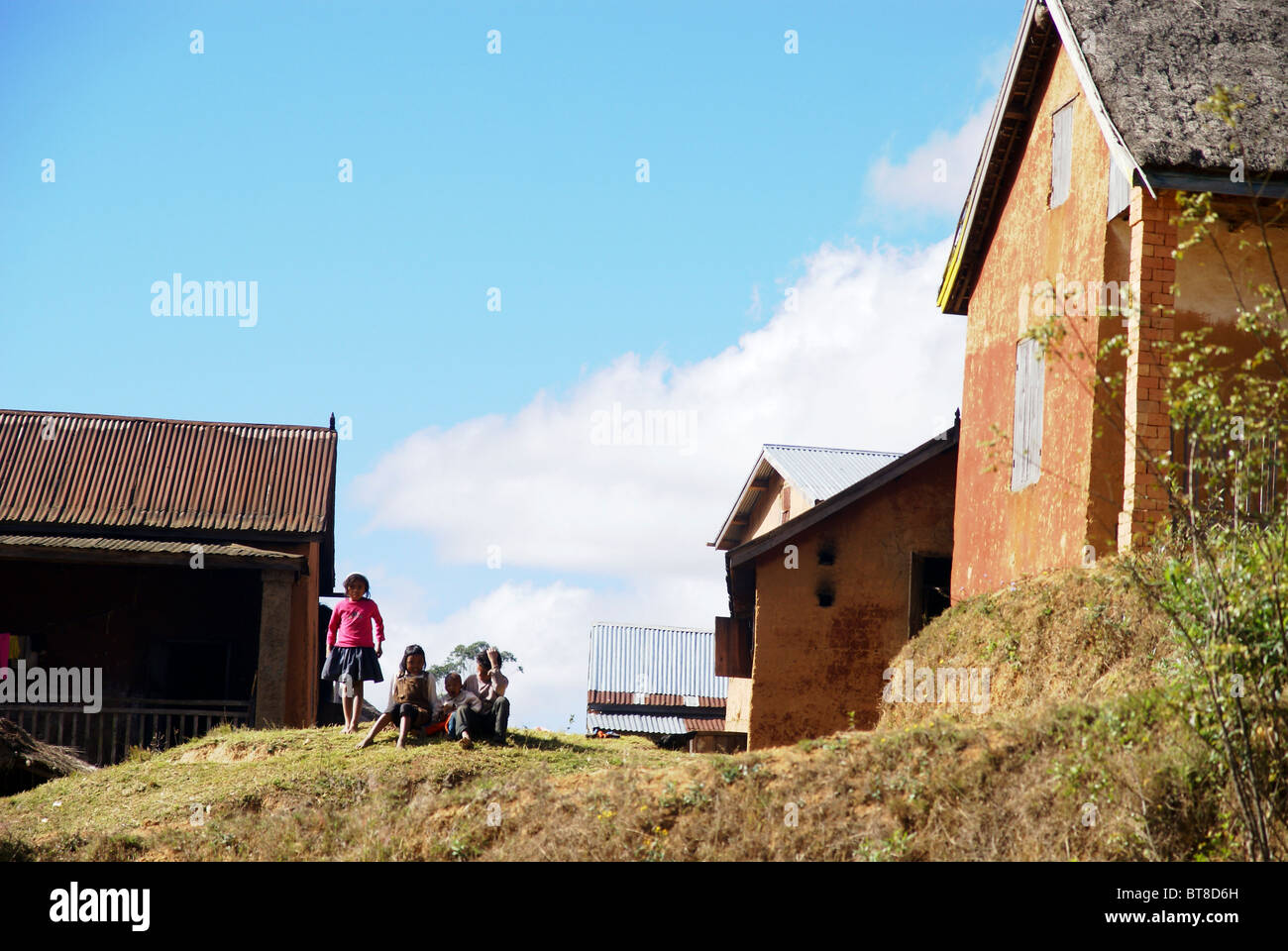 Madagascar, Rice fields Stock Photo - Alamy