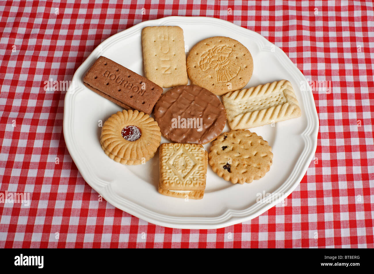 Biscuit plate store