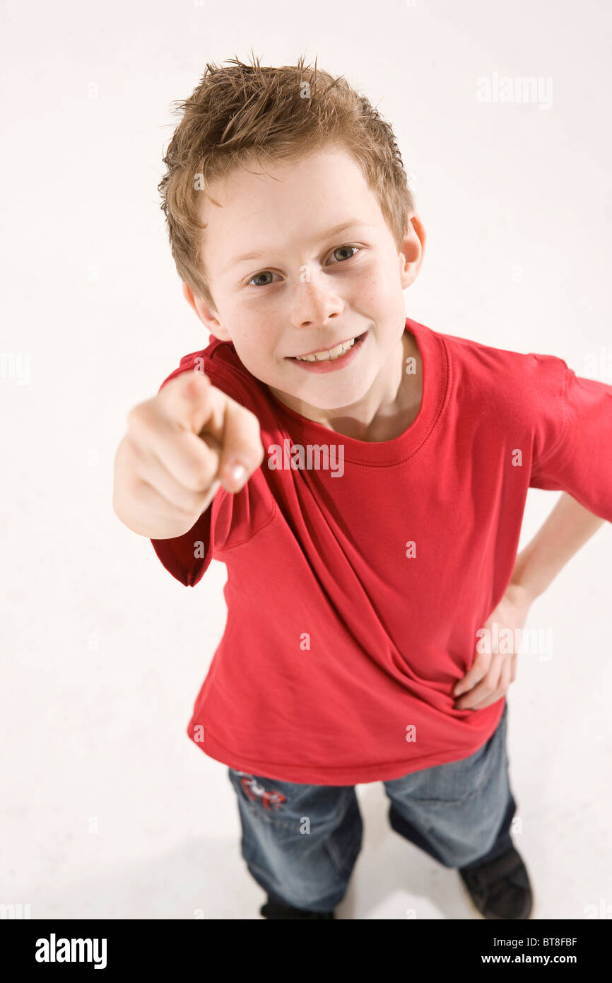 Human finger pointing upwards hi-res stock photography and images - Alamy