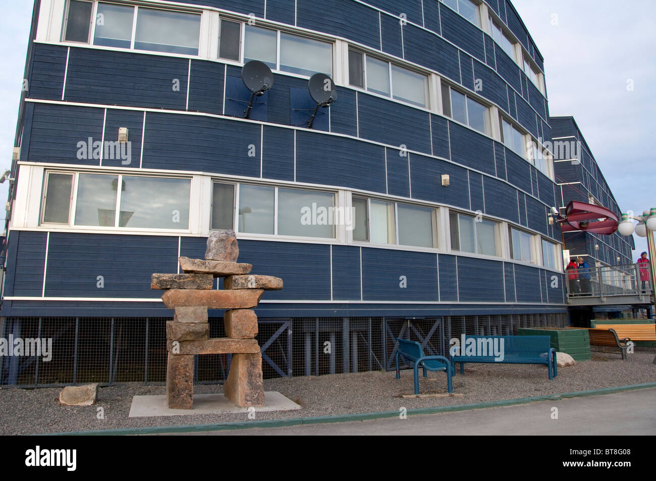 Arctic Canada, Nunavut, Baffin Island, Iqaluit (aka Frobisher Bay ...