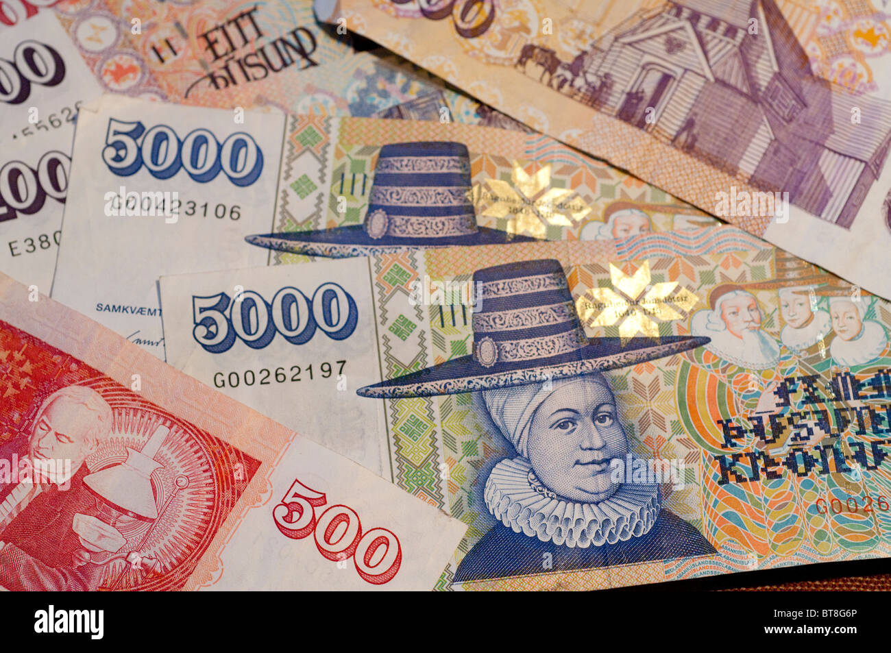 Icelandic currency hi-res stock photography and images - Alamy