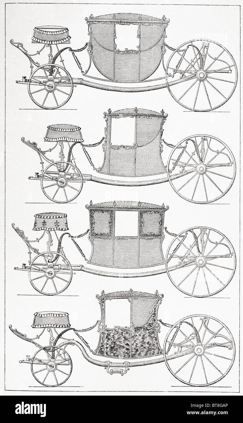 18th eighteenth century transport transportation hi-res stock ...