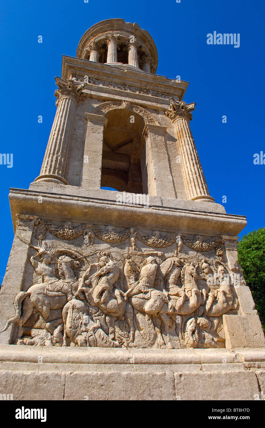 Glanum. Roman ruins. St Remy de Provence, France, Provence-Alpes-Cote-d ...