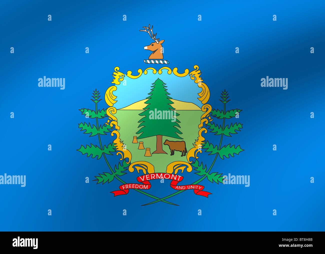 Vermont Flag High Resolution Stock Photography and Images - Alamy