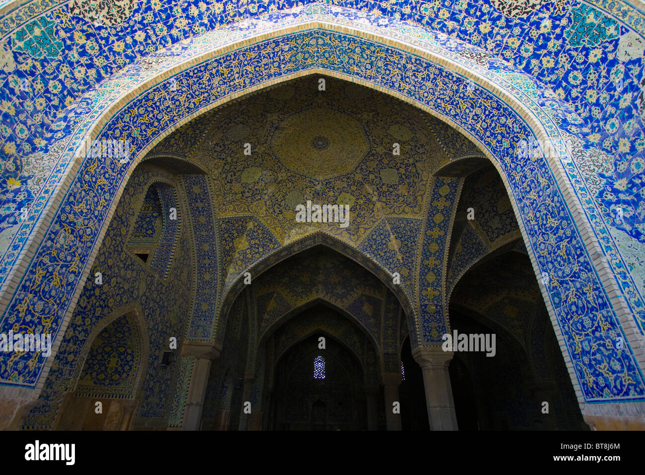 Detail Jameh Mosque Isfahan Province High Resolution Stock Photography ...