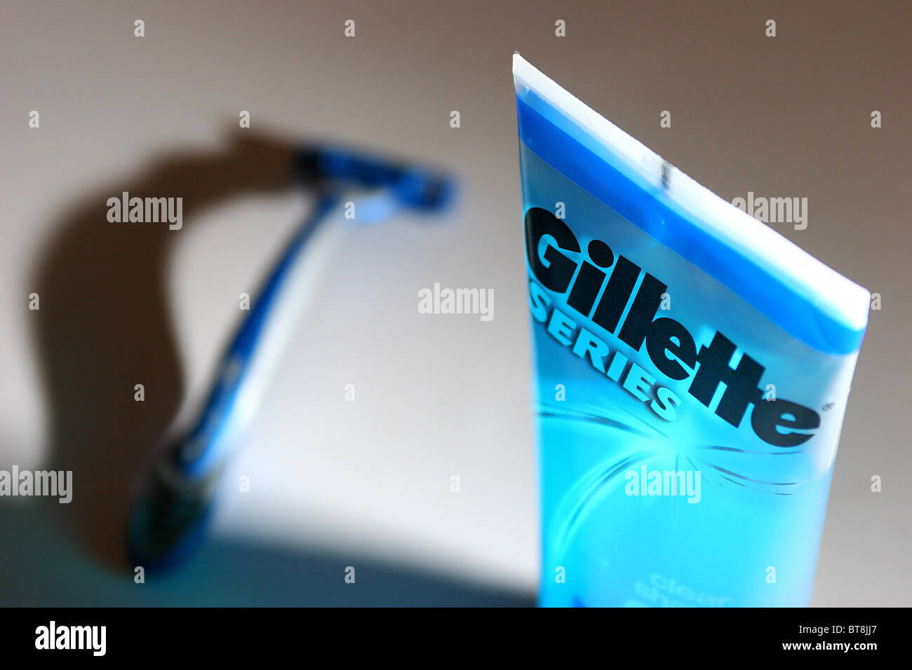 Gillette shaving hi-res stock photography and images - Alamy