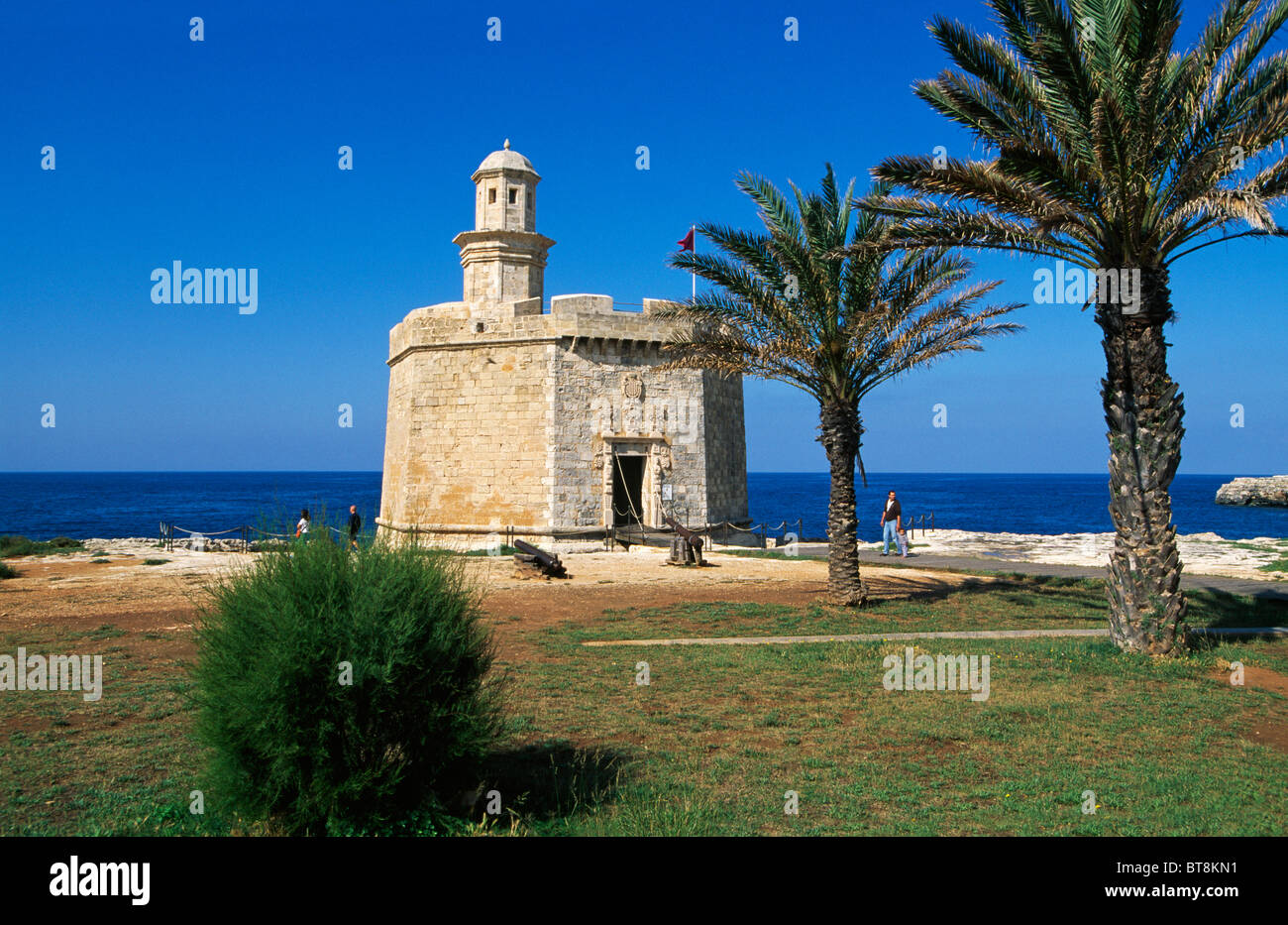 Castell de Saint Nicolau in Ciutadella, Minorca, Balearic Islands ...