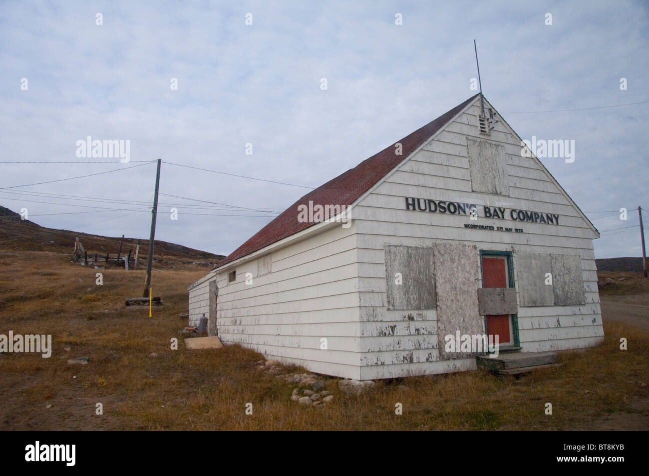 Arctic Canada, Nunavut, Baffin Island, Iqaluit (aka Frobisher Bay ...