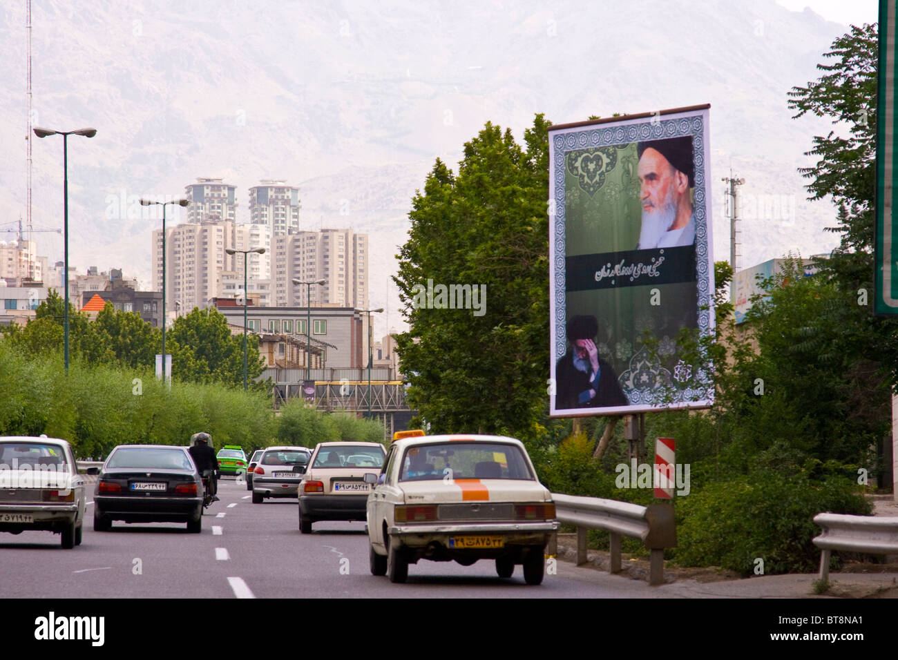 Highway in Tehran, Iran Stock Photo - Alamy