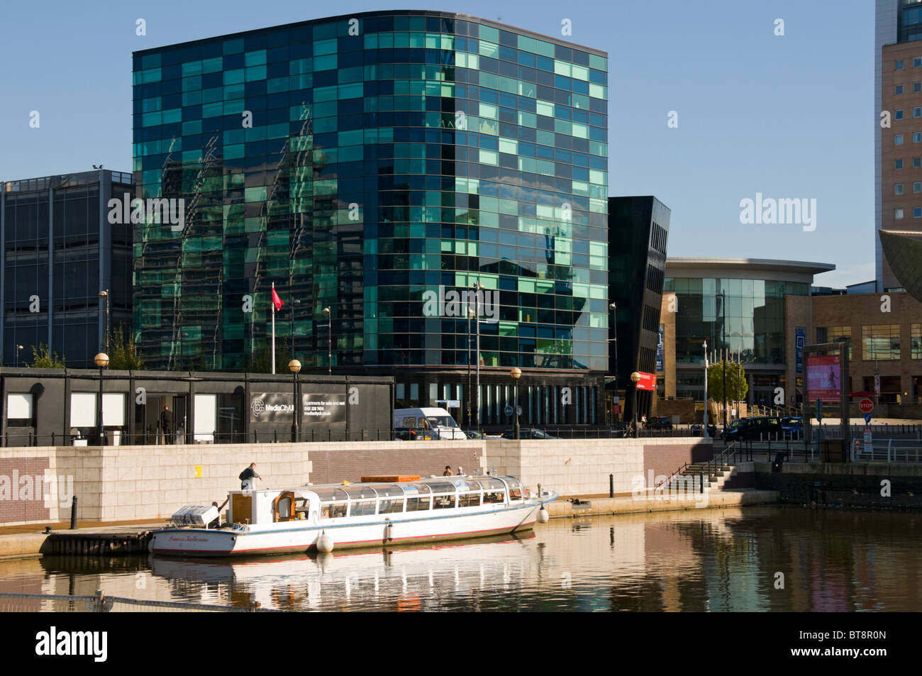 The Digital World Centre building, at Salford Quays, Manchester ...