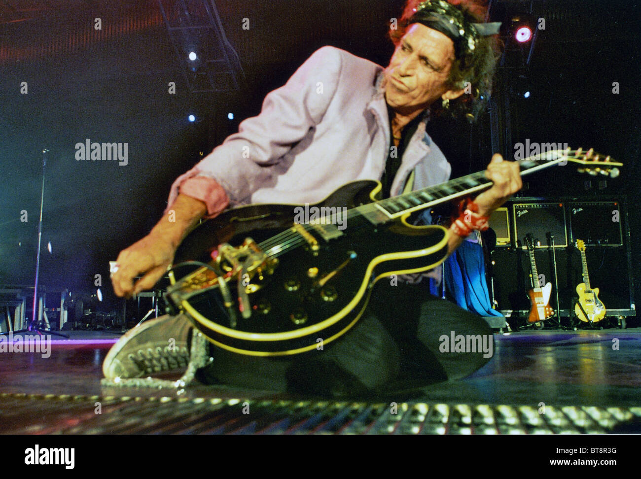 ROLLING STONES Keith Richards in September 2003. Photo Mark Mawston ...