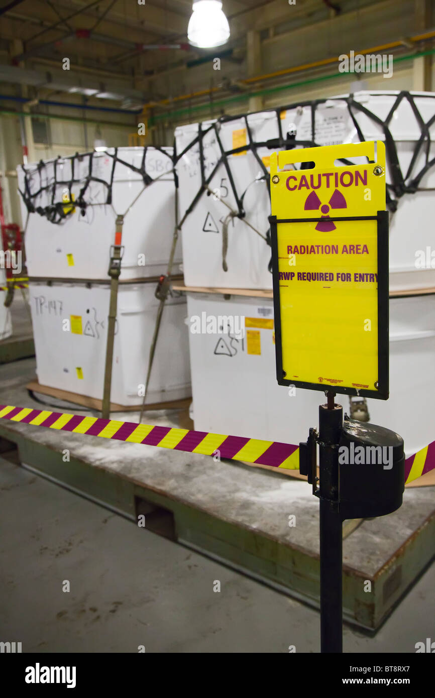 Nuclear Waste Burial at Waste Isolation Pilot Plant Stock Photo - Alamy
