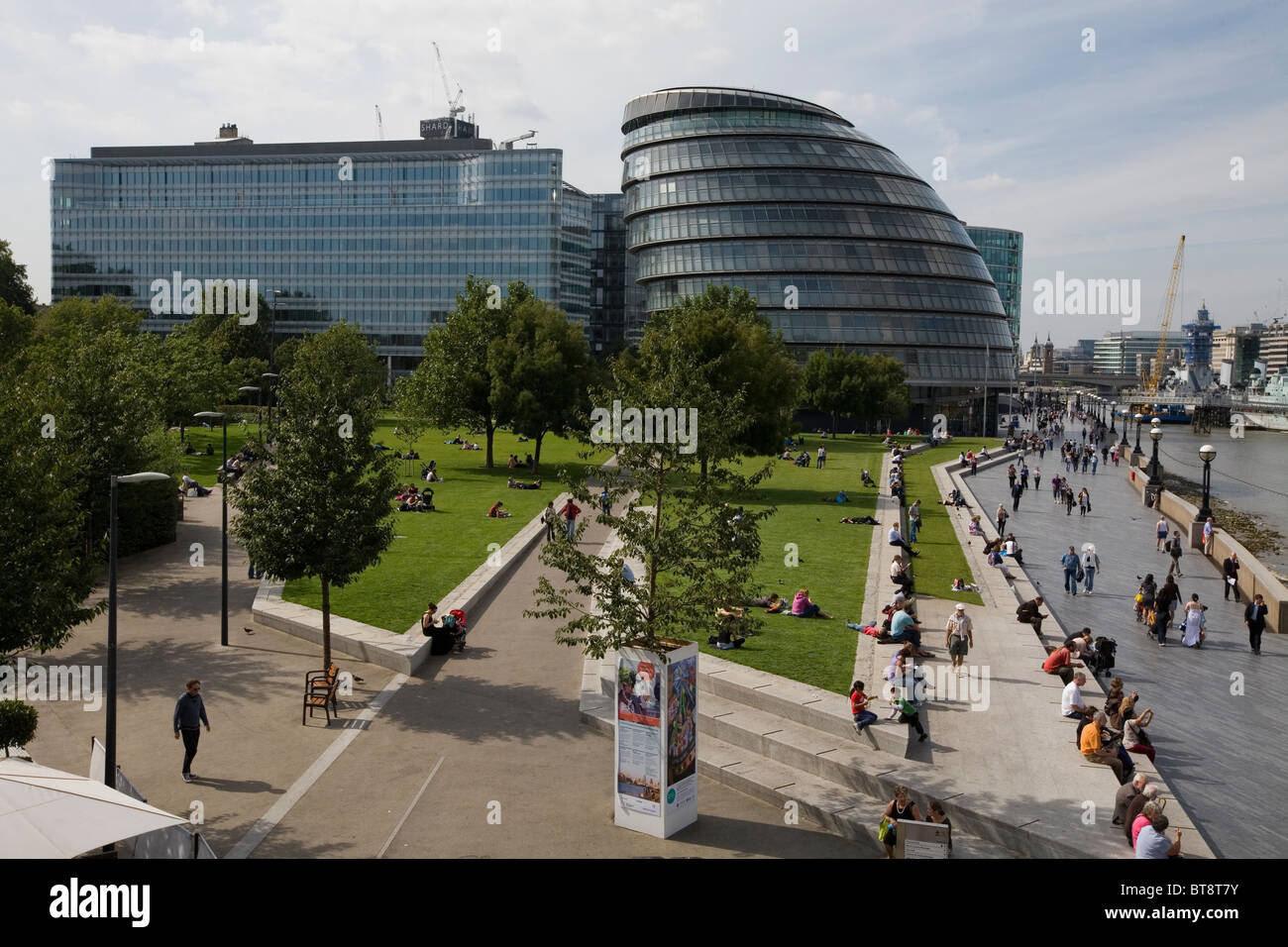 The GLA Building (Greater London Authority) or City Hall, The London ...
