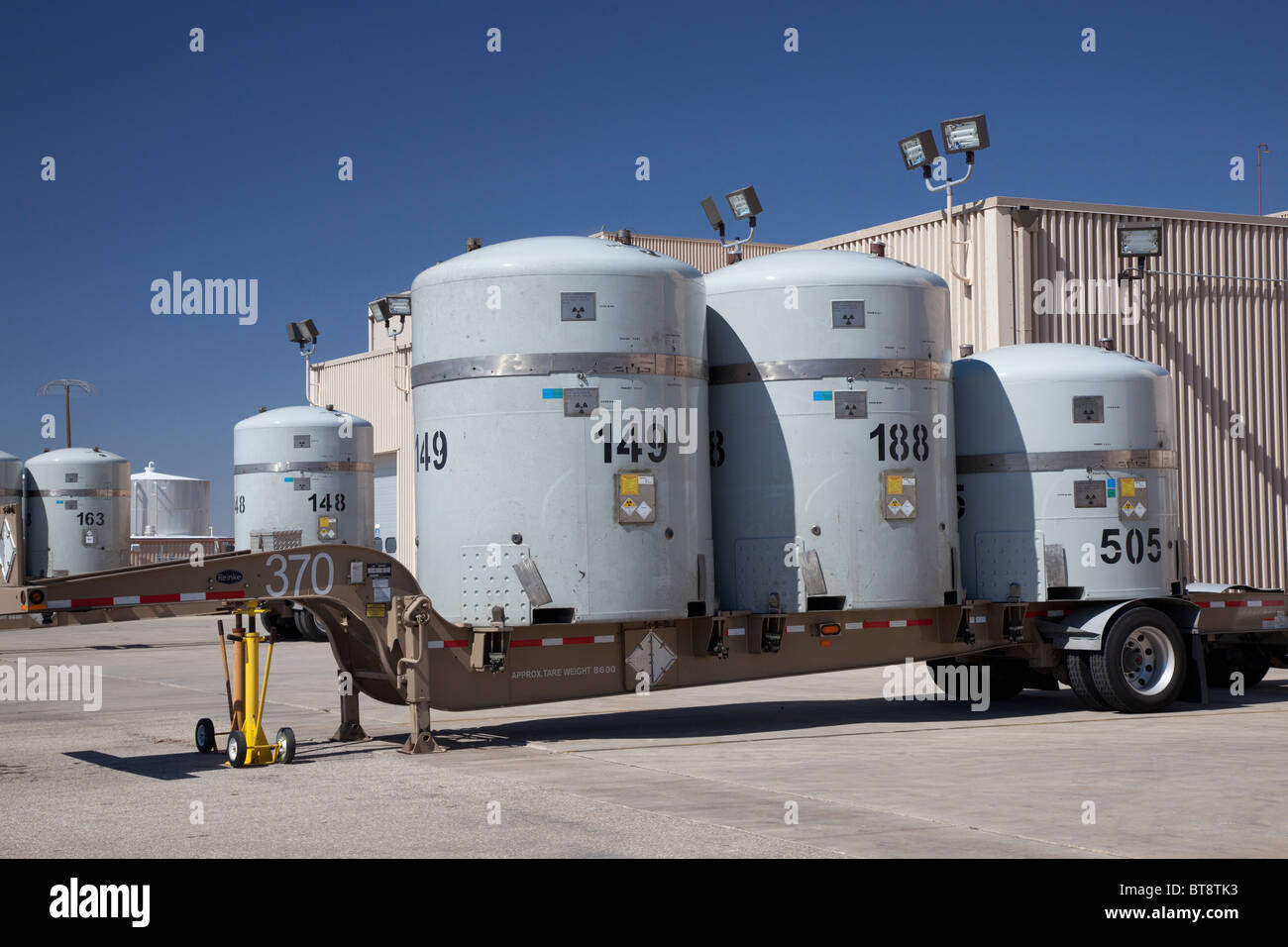 Nuclear Waste Burial at Waste Isolation Pilot Plant Stock Photo - Alamy