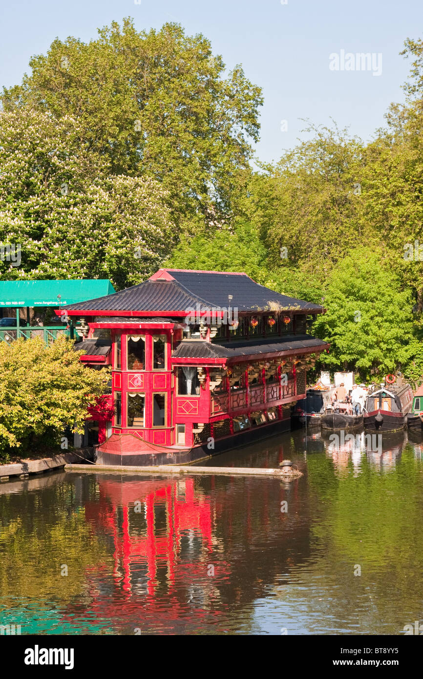 Chinese Restaurant on Camden Canal, London in May 2010 Stock Photo - Alamy