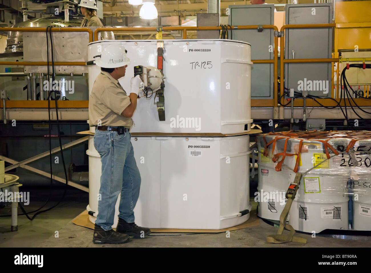 Nuclear Waste Burial at Waste Isolation Pilot Plant Stock Photo - Alamy
