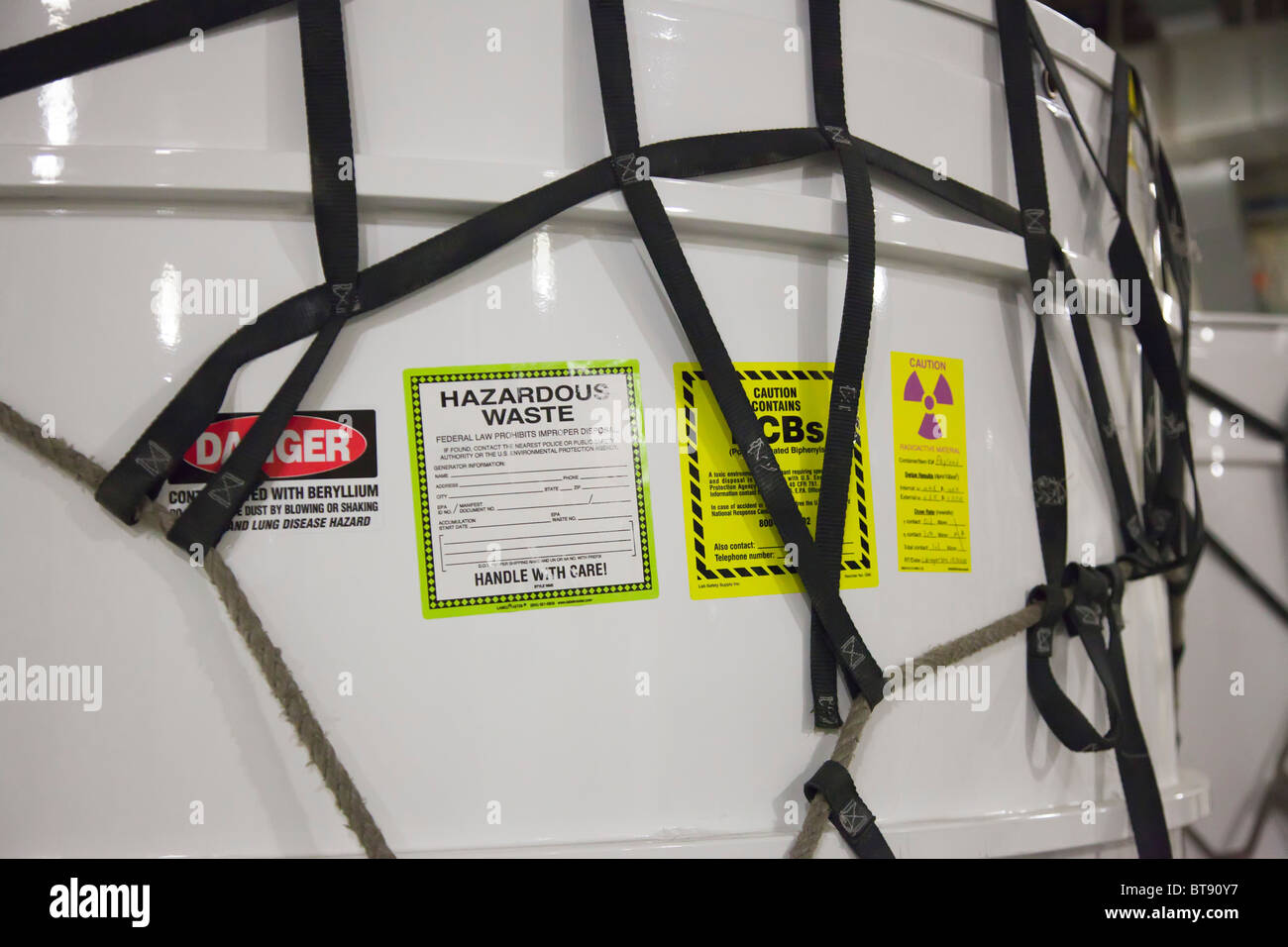 Nuclear Waste Burial at Waste Isolation Pilot Plant Stock Photo - Alamy