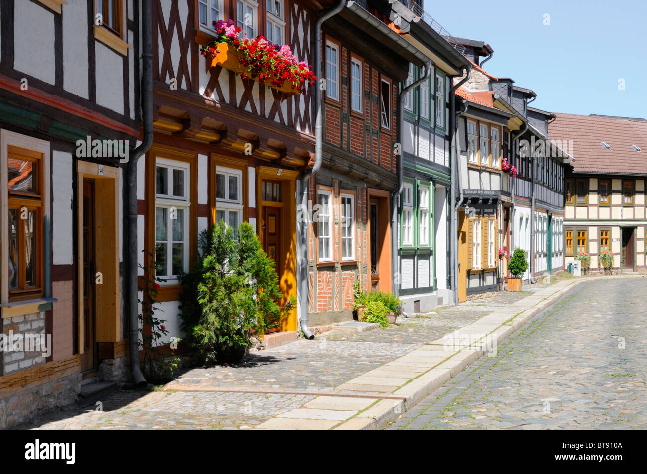 Fachwerk street hi-res stock photography and images - Alamy