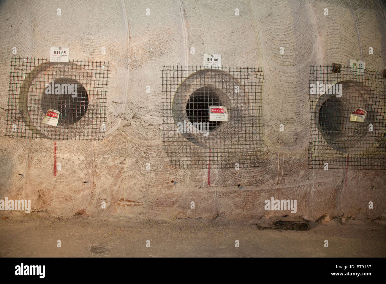 Nuclear Waste Burial at Waste Isolation Pilot Plant Stock Photo - Alamy