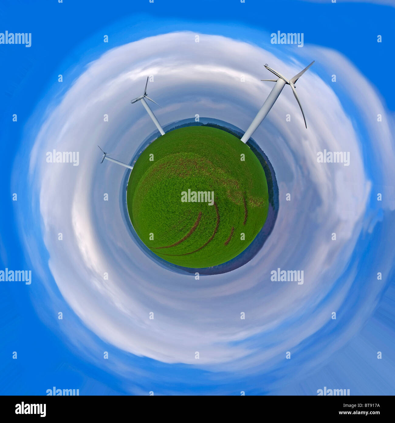 Future wind energy flying hi-res stock photography and images - Alamy