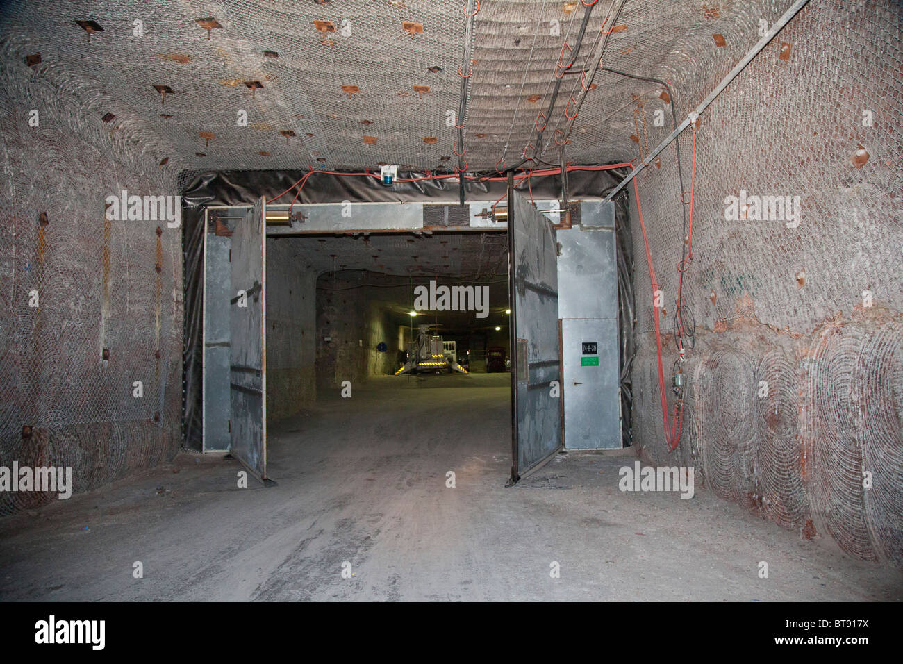 Nuclear Waste Burial at Waste Isolation Pilot Plant Stock Photo - Alamy