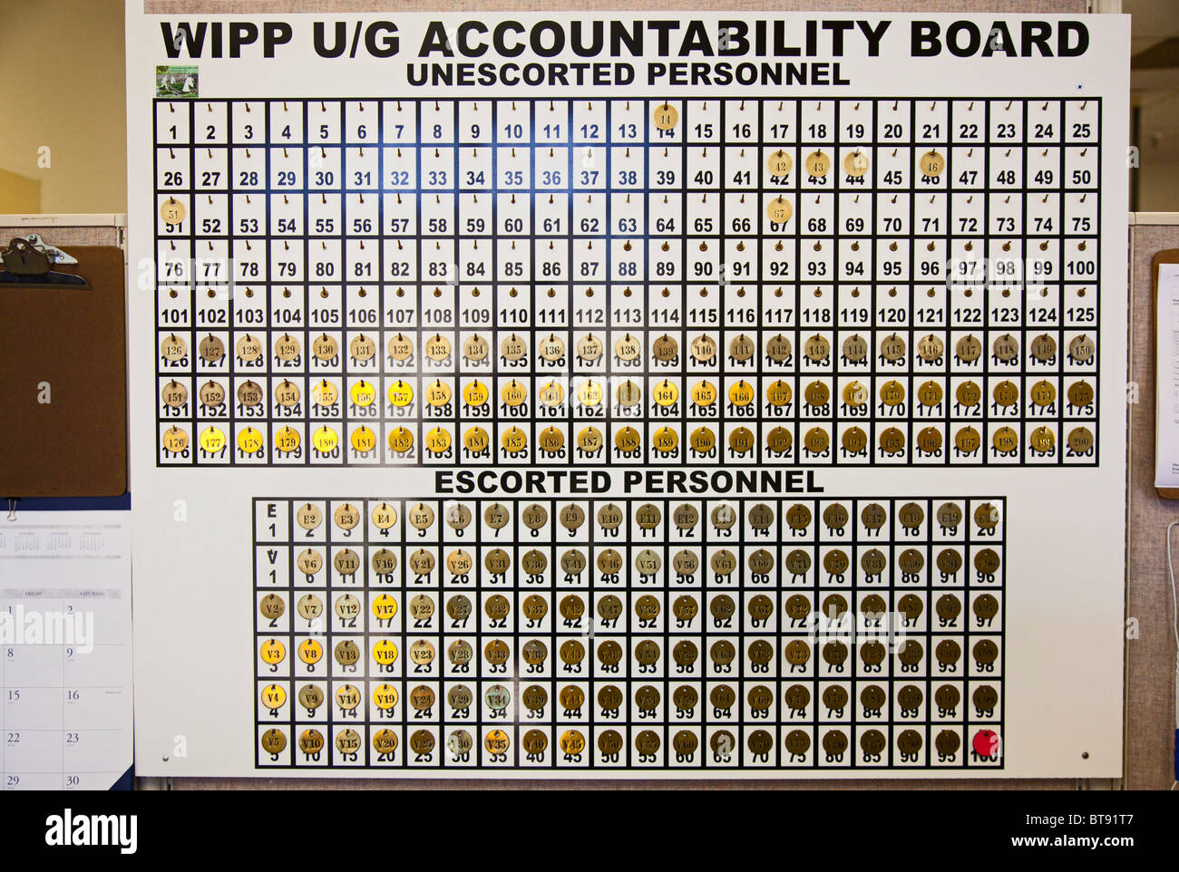 Underground Accountability Board at Nuclear Waste Storage Facility ...