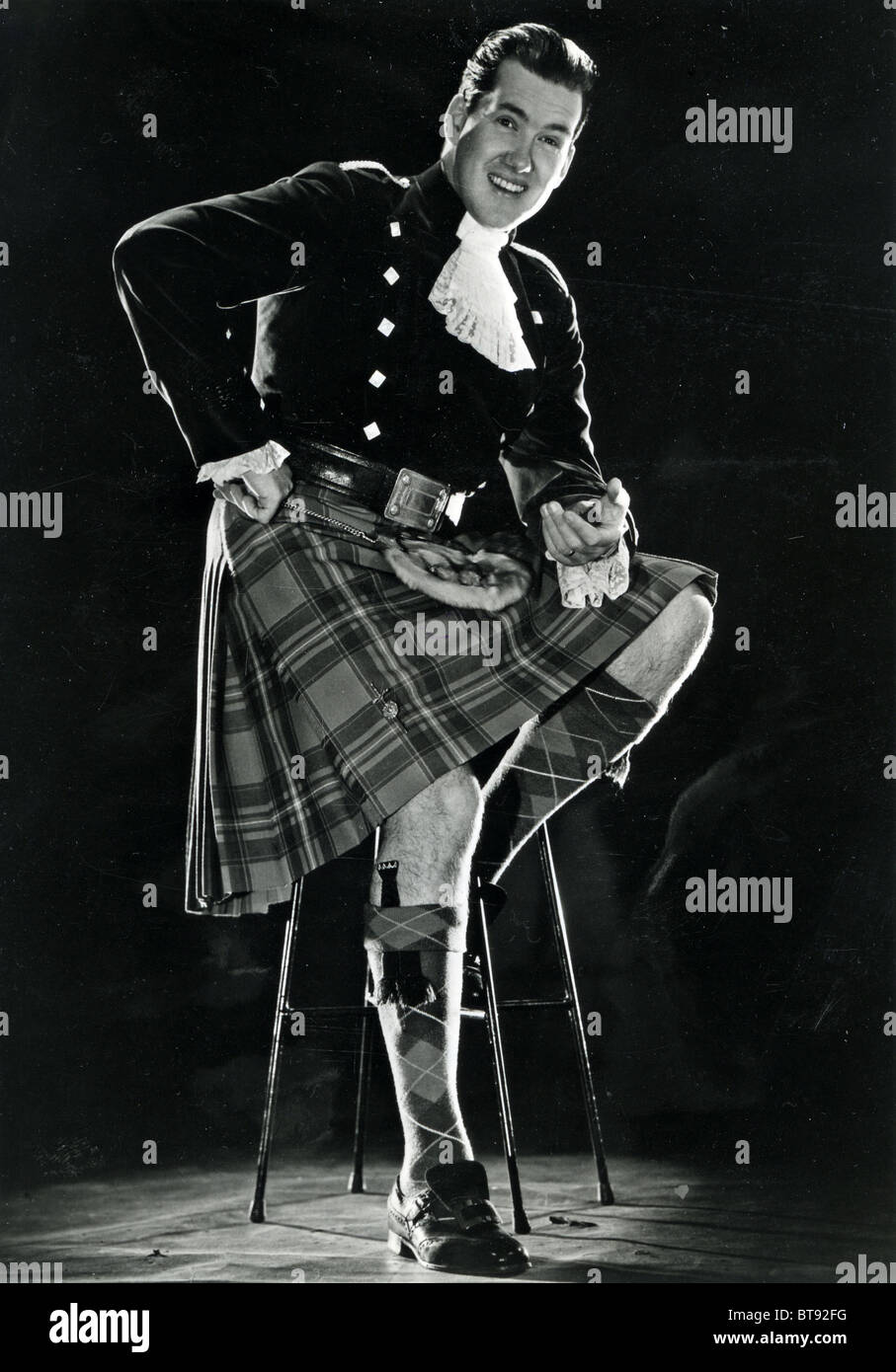 KENNETH McKELLAR (1927-2010) Scottish tenor singer Stock Photo - Alamy