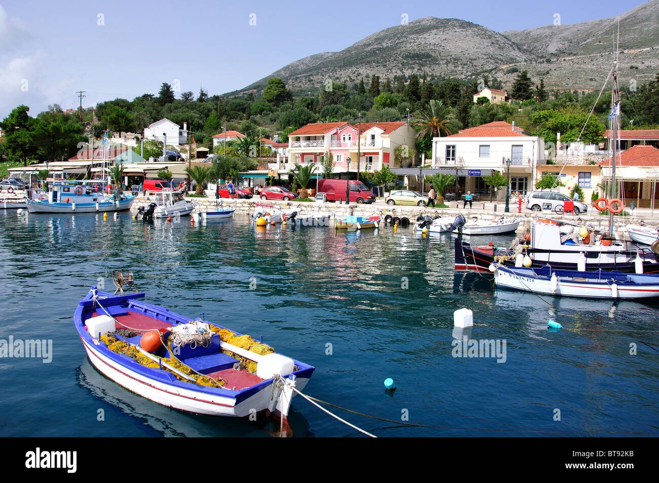Harbour view, Agia Efimia, Kefalonia (Cephalonia), Ionian Islands ...