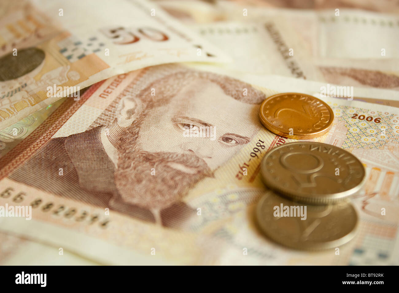 Banknote of bulgaria hi-res stock photography and images - Alamy