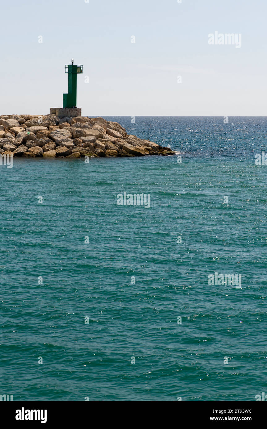 Lighthouse in the mediterranean hi-res stock photography and images - Alamy
