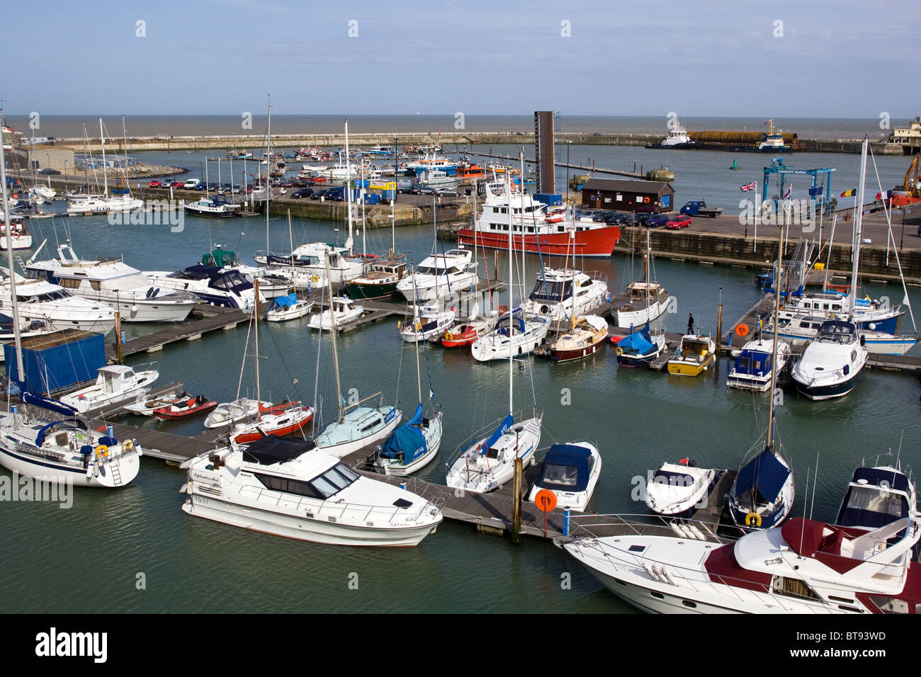Harbour Ramsgate Kent Stock Photo - Alamy