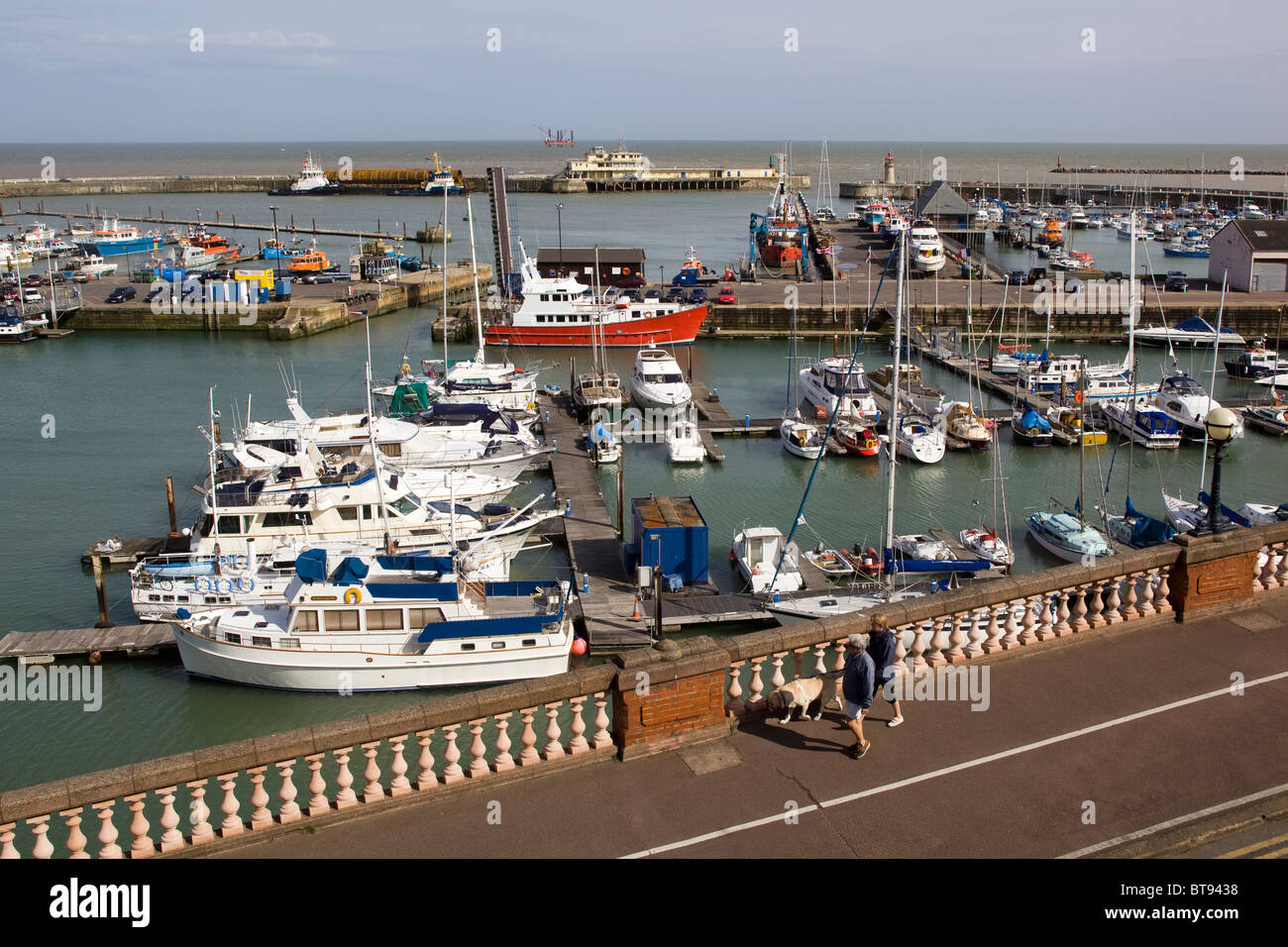 Harbour Ramsgate Kent Stock Photo - Alamy