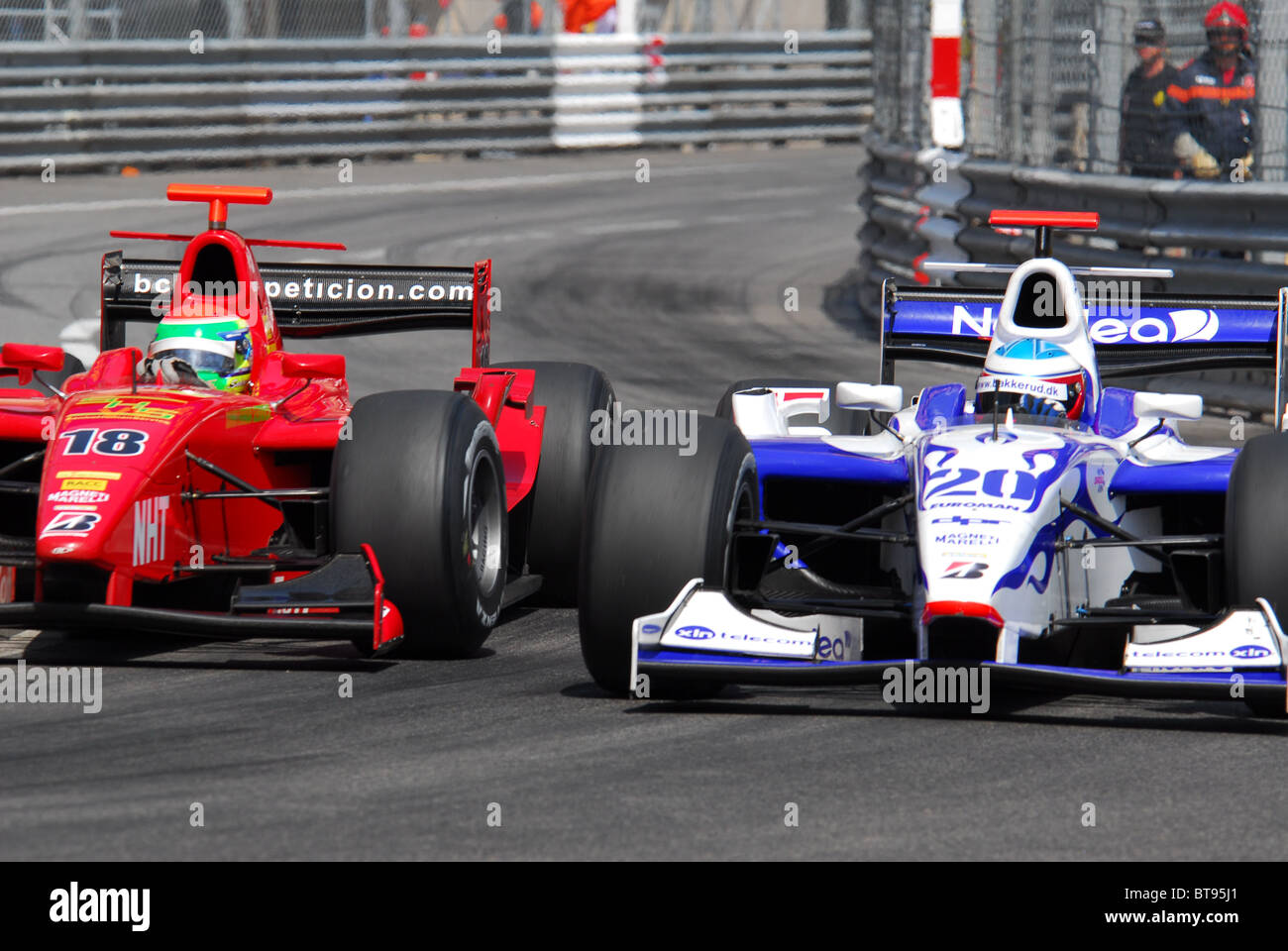 GP2 Monaco Friday practice 2008 Stock Photo - Alamy