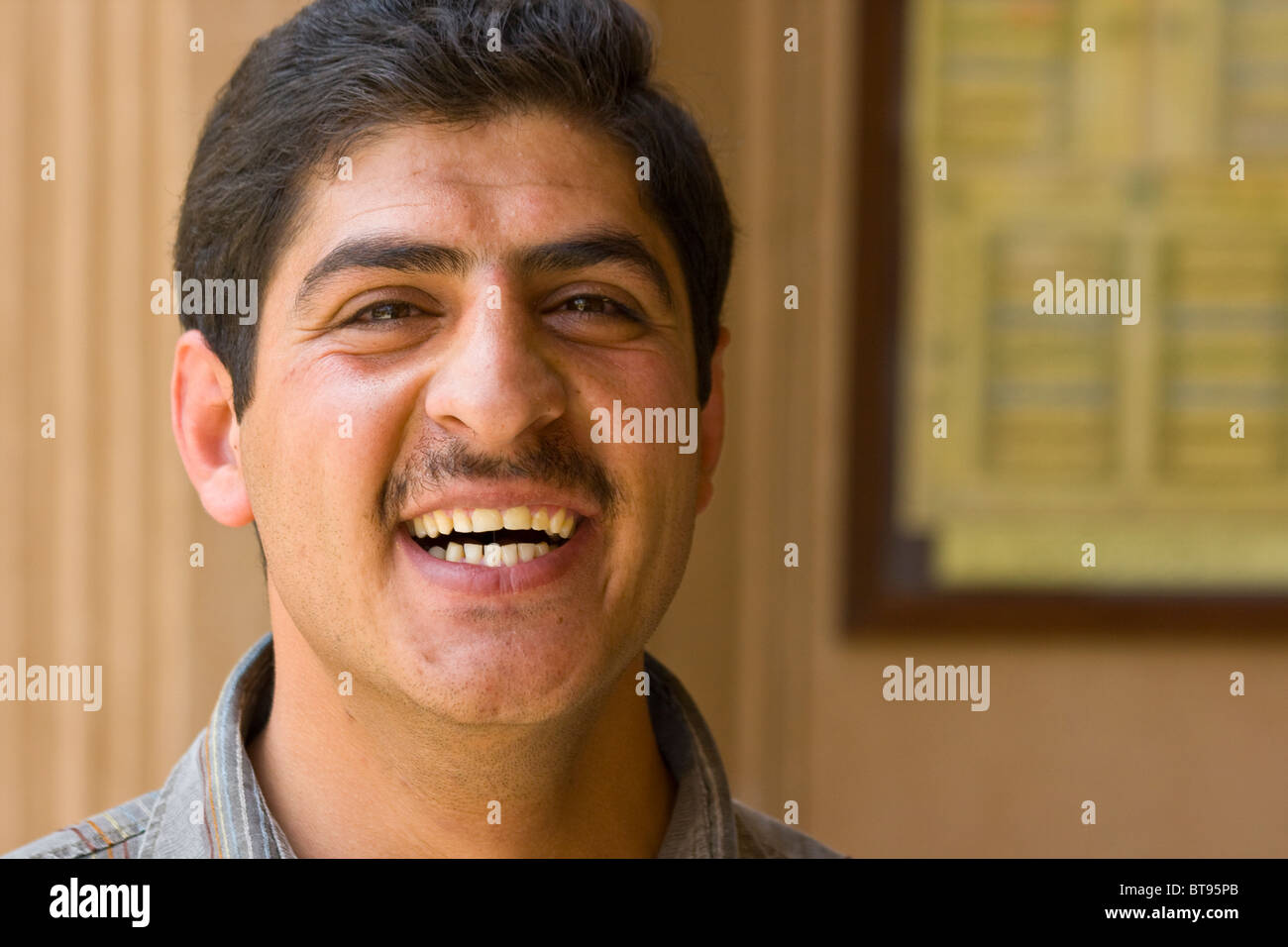 Iranian man in Yazd, Iran Stock Photo - Alamy