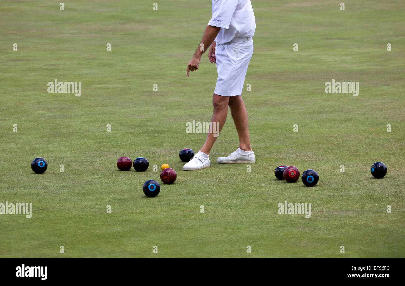 Seniors Playing Bowls High Resolution Stock Photography and Images - Alamy