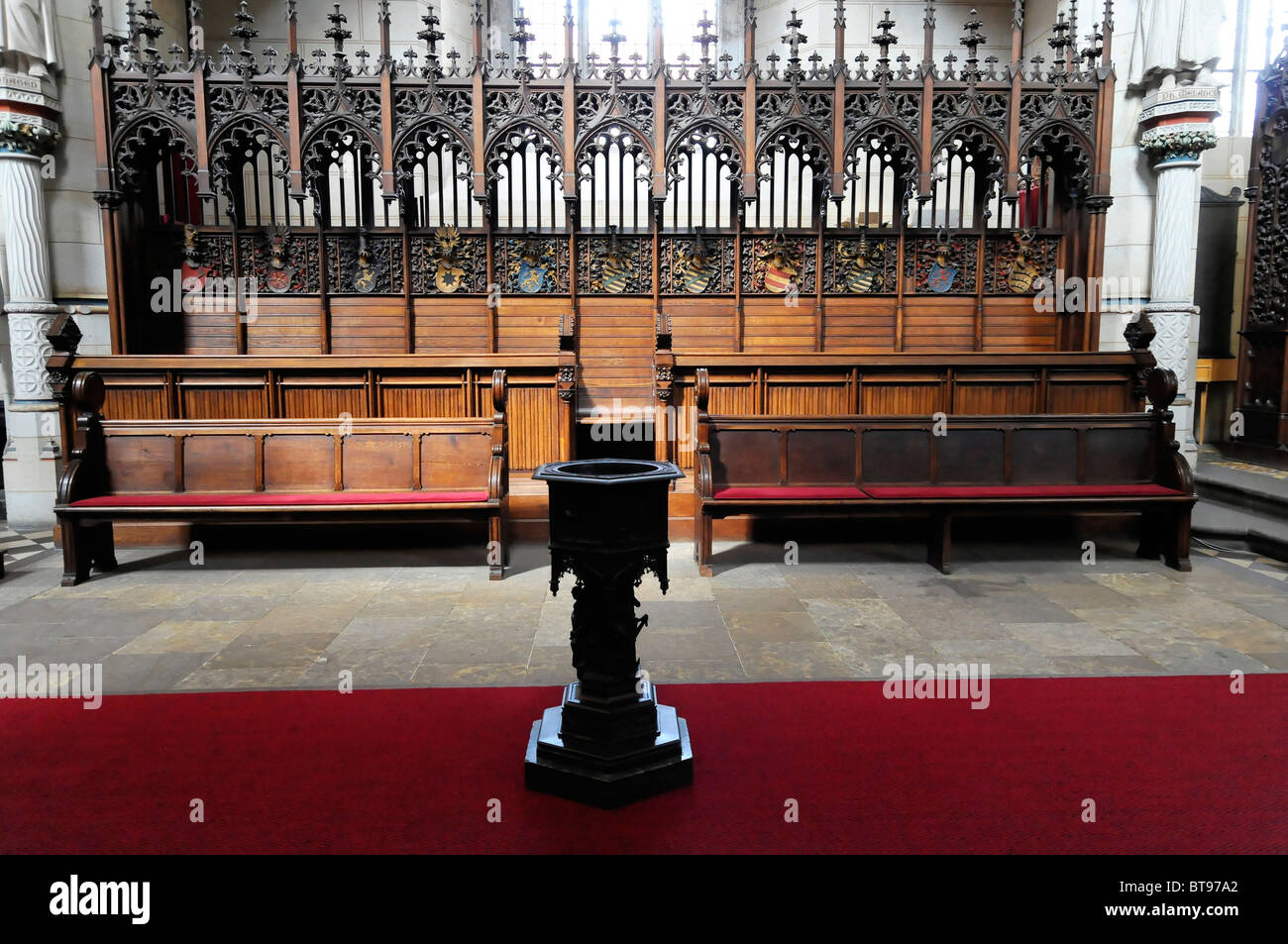 Prince stalls in the choir room, Evangelische Schlosskirche Protestant ...