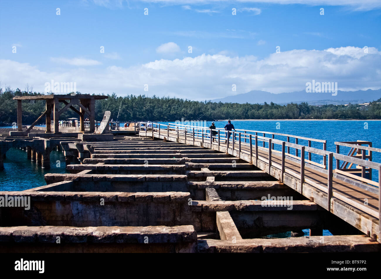 Ahukini Landing on Kauai Stock Photo - Alamy
