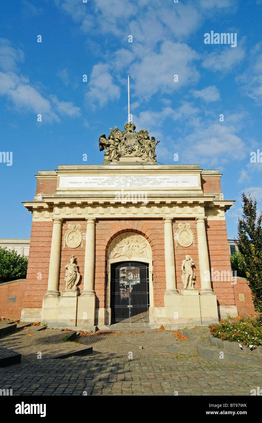 Berliner Tor gate, Prussian Baroque gate, city gate, fortifications ...