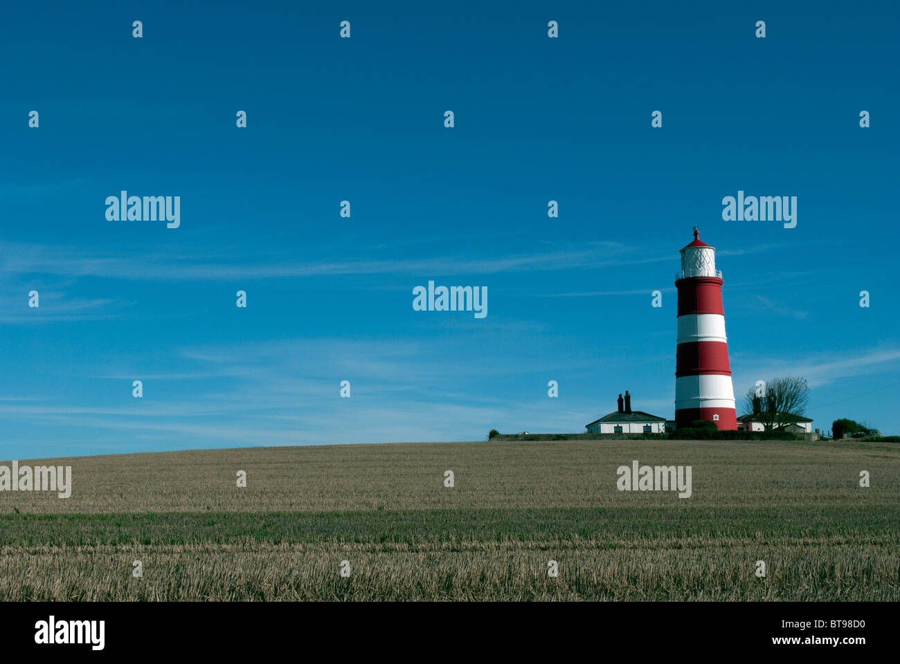 A view of Happisburgh lighthouse in Norfolk Stock Photo - Alamy