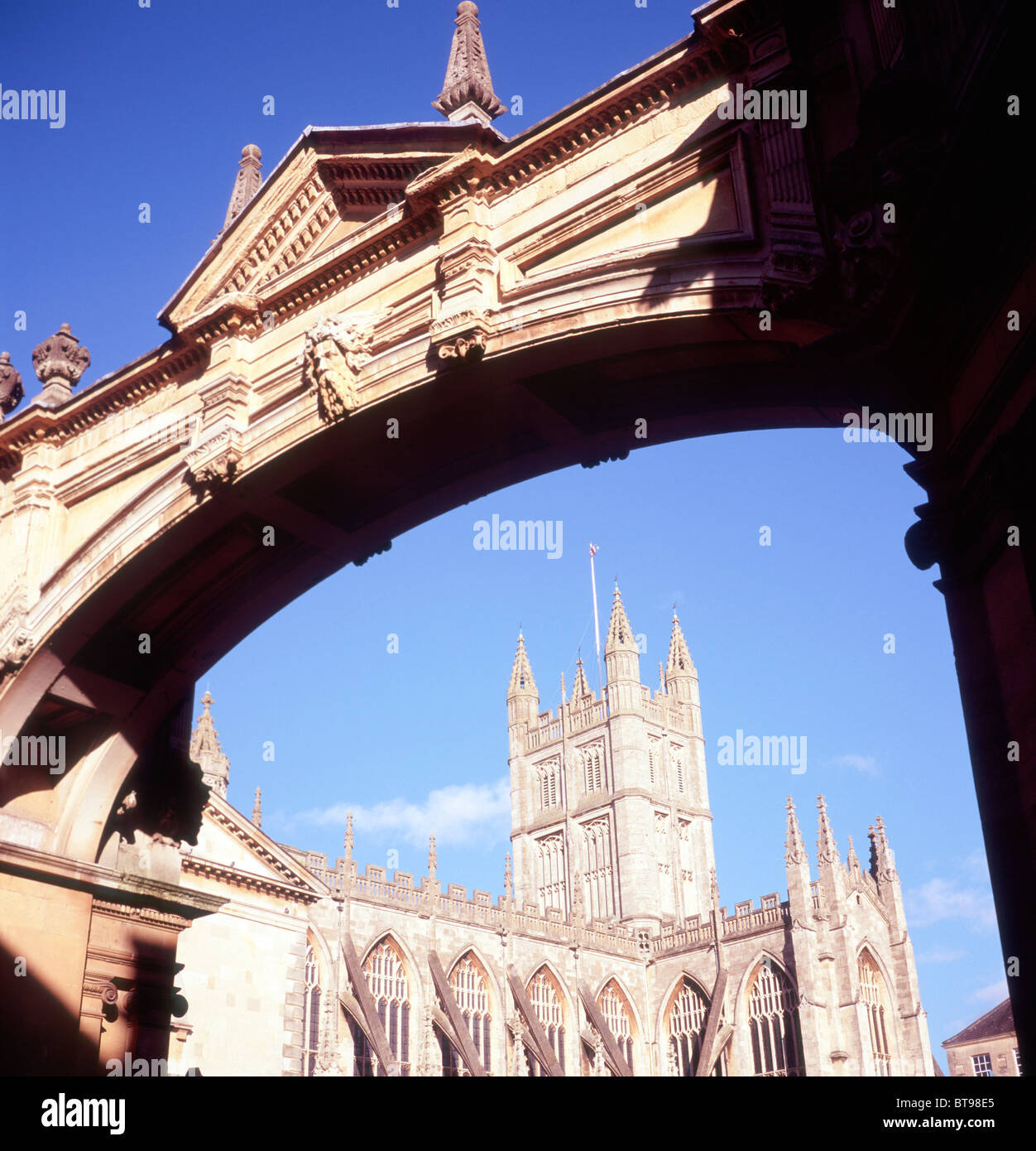 Abbey architecture arch england hi-res stock photography and images - Alamy