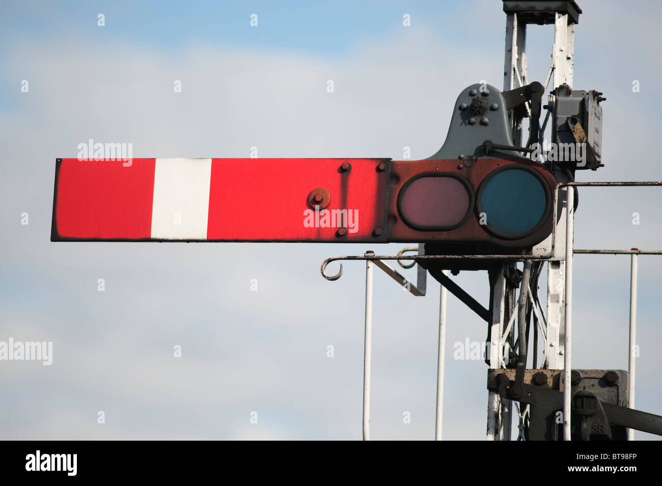 Semaphore stop signal hi-res stock photography and images - Alamy
