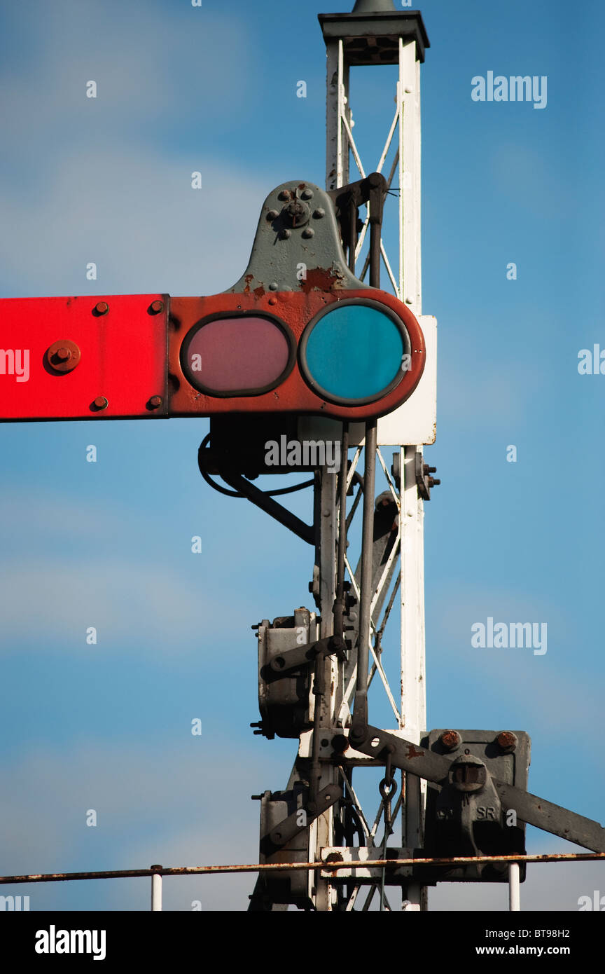 Semaphore stop signal hi-res stock photography and images - Alamy