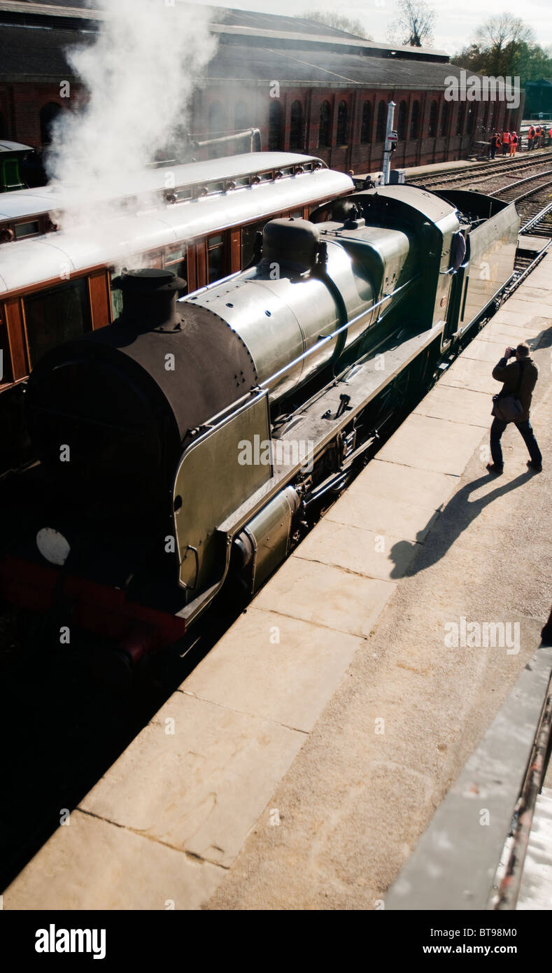 Southern Railway U Class Locomotive, 1638, Bluebell Railway, Sussex ...