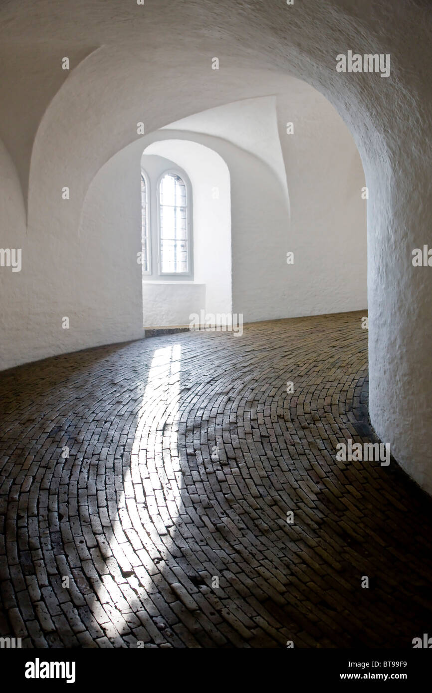 Inside the Round Tower, Copenhagen, Denmark, Europe Stock Photo - Alamy