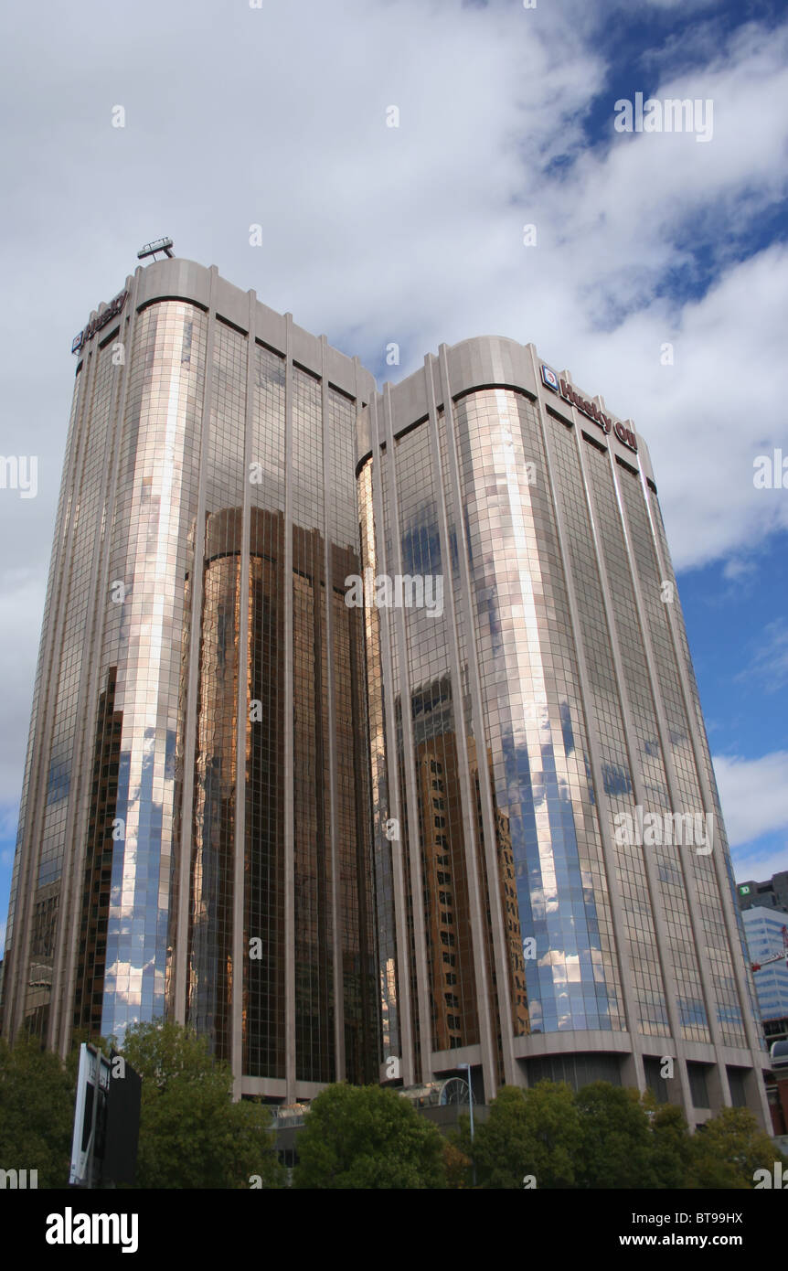 Husky oil office buildings Calgary Canada September 2006 Stock Photo ...