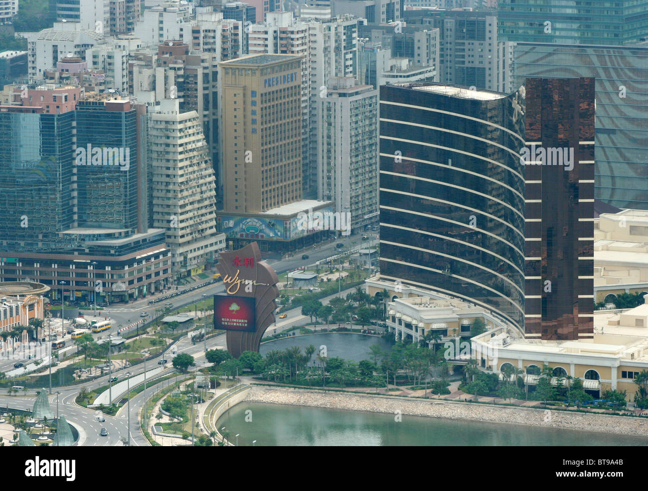 Macau cityscape view aerial hi-res stock photography and images - Alamy