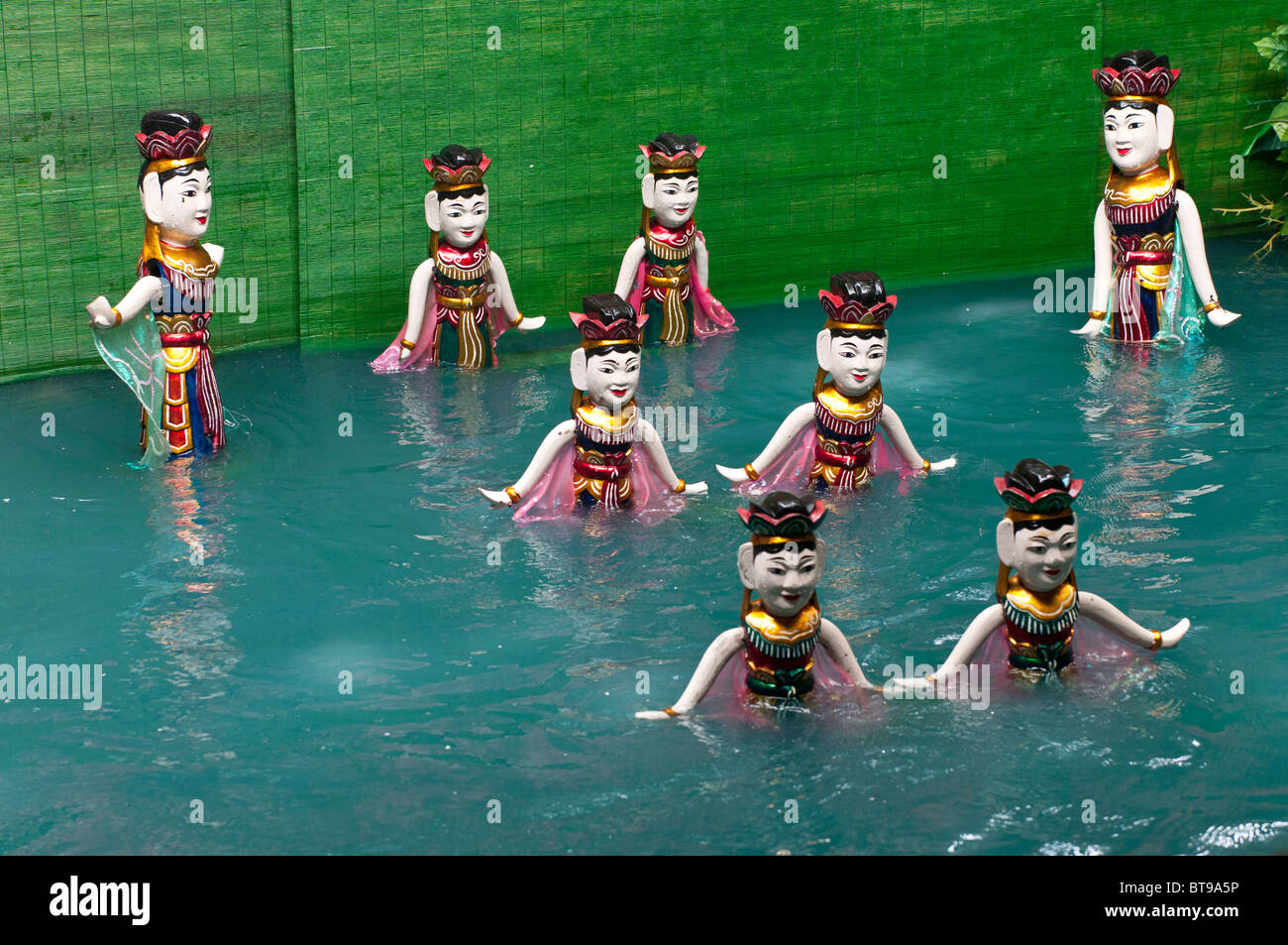 Water Puppet Show in Saigon, Vietnam Stock Photo - Alamy