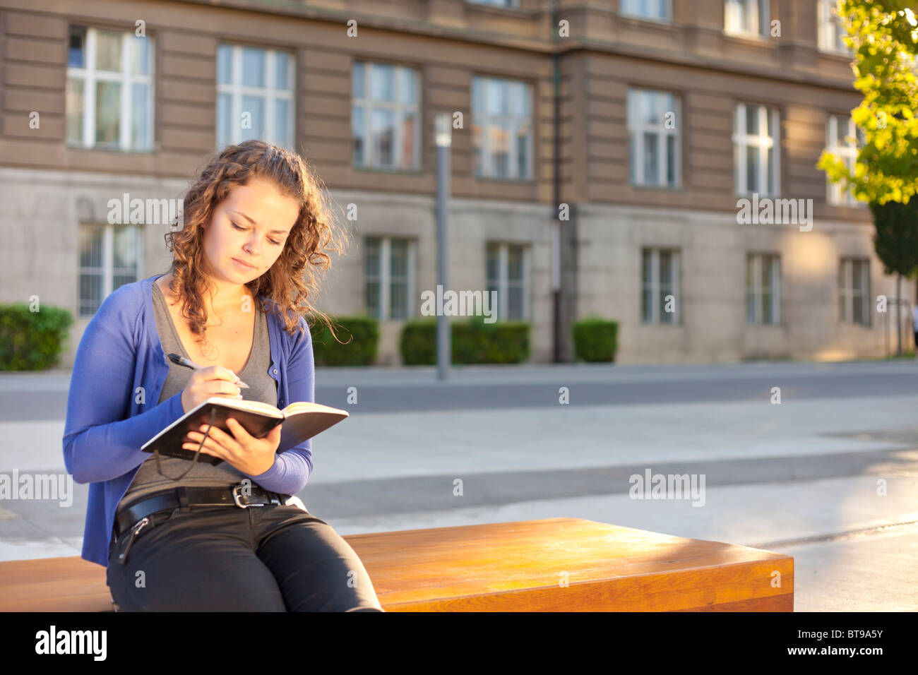 Gossip bench hi-res stock photography and images - Alamy