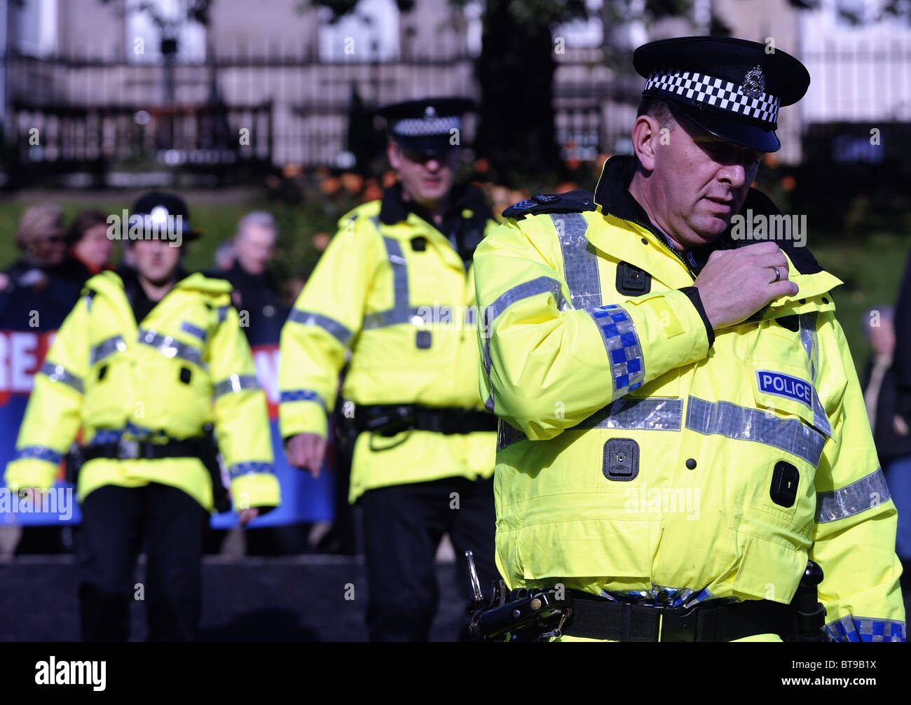 Scottish police constables hi-res stock photography and images - Alamy